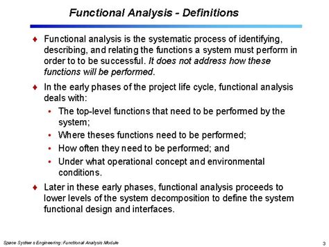 Engineering Functional Analysis Diagram Function Analysis Sy
