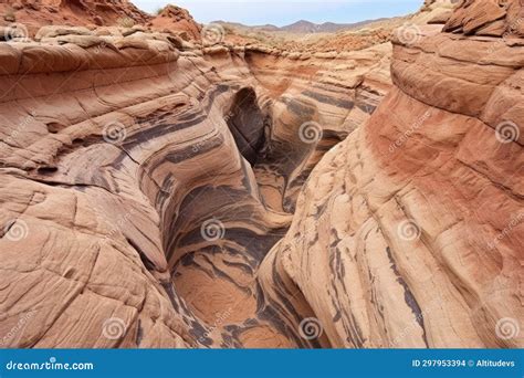 Erosion Patterns In Rock At Reids Mistake Royalty Free Stock Image