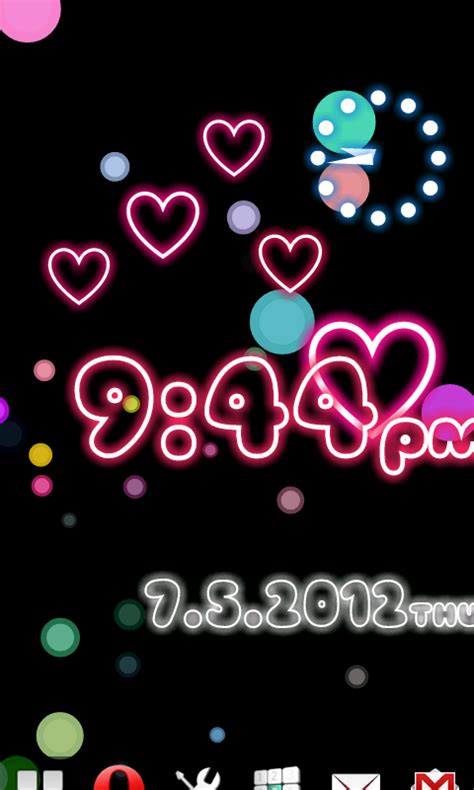 Cute Neon Cool Live Wallpapers Download Heart Live Wallpaper App For