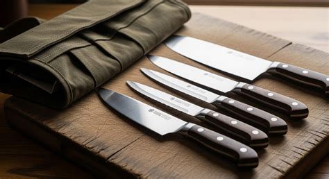 Best Professional Chef Knife Sets With Roll Bags For On The Go Chefs