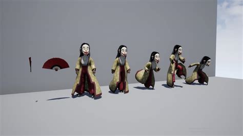 Shikome Yokai In Characters Ue Marketplace