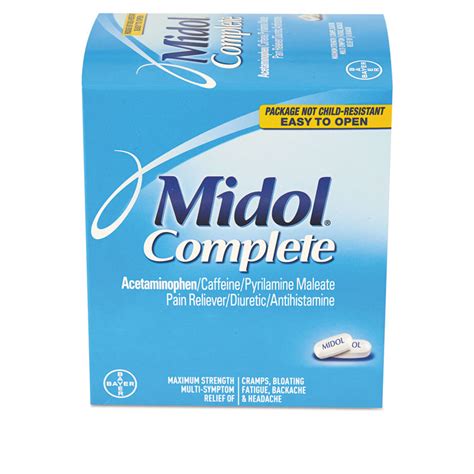 Midol Box 20ct 2pk S And O Wholesale