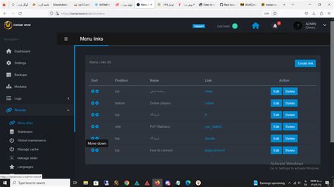 The Problem Of The Position Of The Top Menus · Issue 192 · Fusiongen