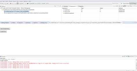 Cc3200 Debug Port Error Occured Wi Fi Forum Wi Fi Ti E2e Support Forums