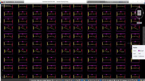 How To Draw Multiple Cross Section In Auto Cad 4set Line Types Youtube