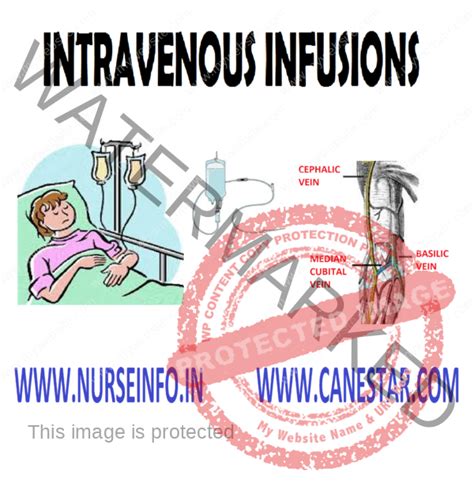 Intravenous Infusions Nurse Info