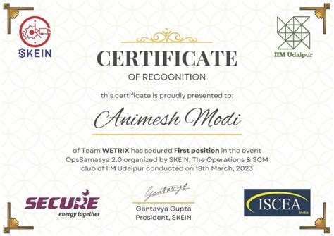 animesh modi on linkedin i am very delighted to share that i along
