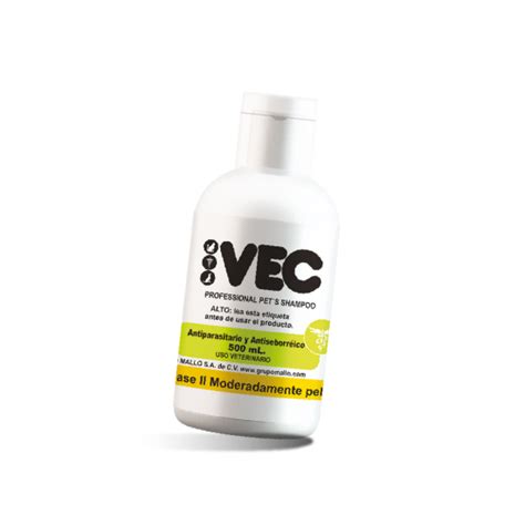 Shampoo Vec Profesional Antiparasitario Y Antiseborreico El Rejo Web