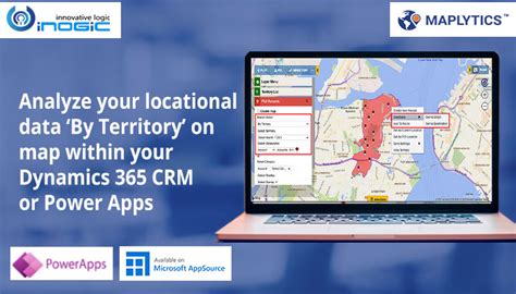 Analyze Your Locational Data By Territory On Map Within Your Dynamics CRM Or Power Apps