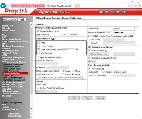 Draytek VPN To IPhone IOS Setup Dom S I T Humdrum