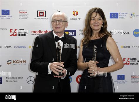 Janus Billeskov Jansen And Anne Osterud Attend The 29th European Film Awards 2016 At The