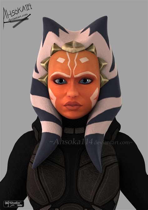 3d Ahsoka Tano On Ahsoka Tano Guild Deviantart