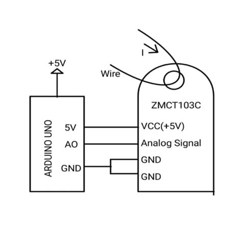 Type 1 Zmct103c 5a Range Single Phase Ac Current Transformer Sensor
