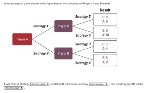 solved in the sequential game shown in the figure below
