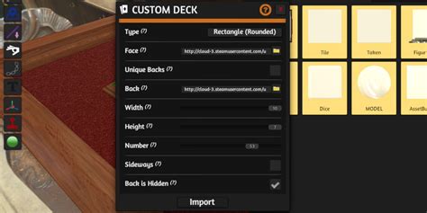 How To Use Tabletop Simulators Custom Card Deck Builder