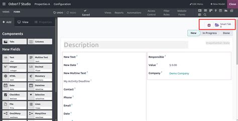 Studio In Odoo 17 Odoo V17 Enterprise Edition Book