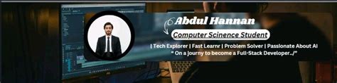Abdul Hannan Full Stack Developer Html Css Java C Database Myaqlmongodbxampphp