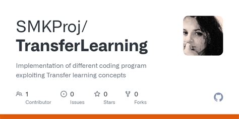 GitHub SMKProj TransferLearning Implementation Of Different Coding Program Exploiting