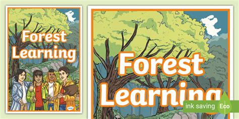 Forest Learning Display Poster Teacher Made Twinkl