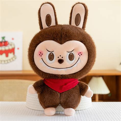 Pop Mart The Monster Labubu Plush Toy 10 6inch Soft Labubu Plush Toy Kawaii Toy Figure Fun