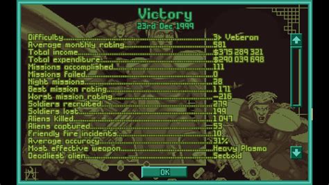 Finally Managed To Finish My Latest X Com Ufo Defense Game Rxcom