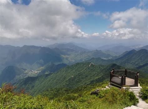 浙江龙泉黄茅尖 行走在路上