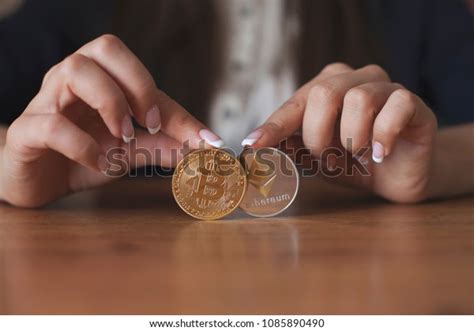 Bitcoin Vs Ethereum Chart Exchange Trading Stock Photo 1085890490 Shutterstock