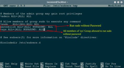 菜鸟笔记如何在Linux系统中执行sudo命令时免密码运行 AndyX Net 安迪克斯