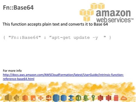 aws cloudformation intrinsic functions and mappings pptx