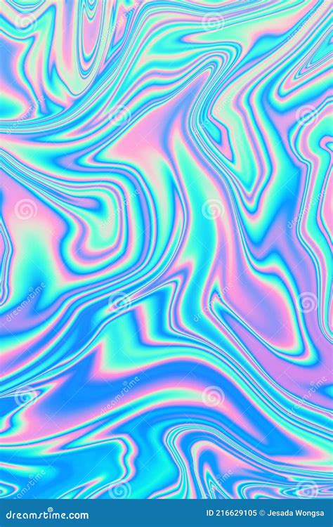 Simple Multi Colored Holographic Abstract Gradient Blur Background For Overlay Graphic Design