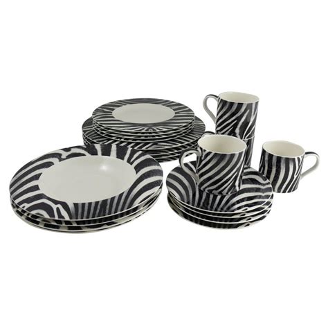 Pink Zebra Dinnerware At Kimberly Clifton Blog