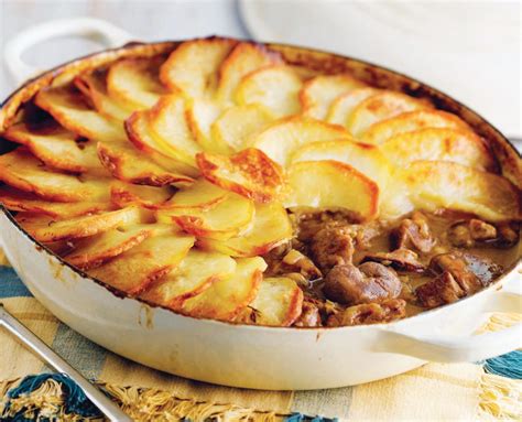 Lancashire Hotpot Slow Cooked Lamb Topped With Slices Of Crisp Golden