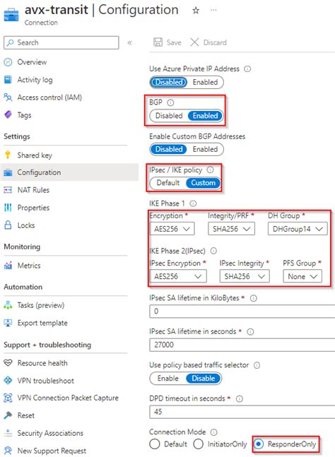 Bgp Over Ipsec Between Aviatrix Transit And Azure Vpn Gateway Cloudlearning365