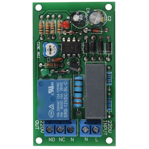 V Relay Board On Time Delay Circuit Module Corridor Switch Stair Light D B Fruugo UK