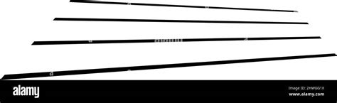 3d Lines In Perspective Angled Slanting Oblique And Diagonal Lines Stripes Vector Design