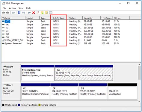 How To See Drives File System On Windows 10 4 Ways Minitool