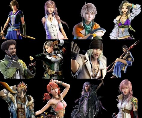 Final Fantasy 13 Characters Wallpaper