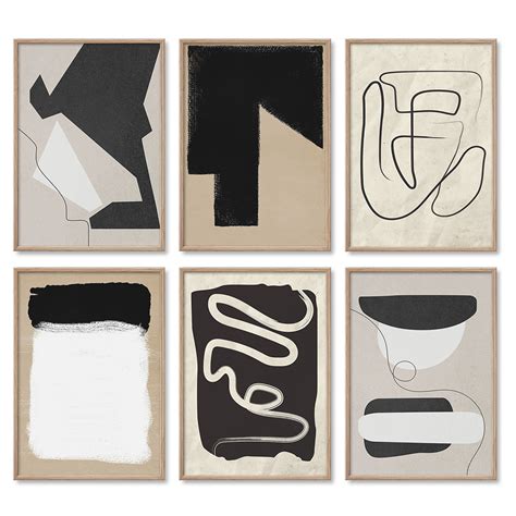 미니멀리즘 추상화 포스터 31종 호텔 거실 인테리어그림액자