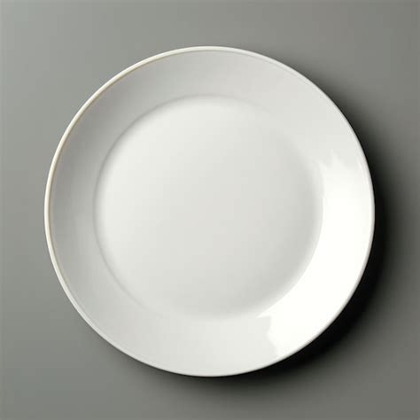 Premium Photo Empty Plate Isolated