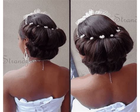 55 Stunning Black Wedding Hairstyles And Haircuts With Photos Fabbon