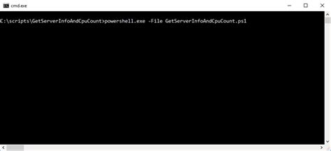 Automate Gathering Sql Server Information And Cpu Count