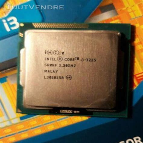 Processeur intel core i3 3225 3.30ghz socket 1155 (ref sr0rf à Reims ...