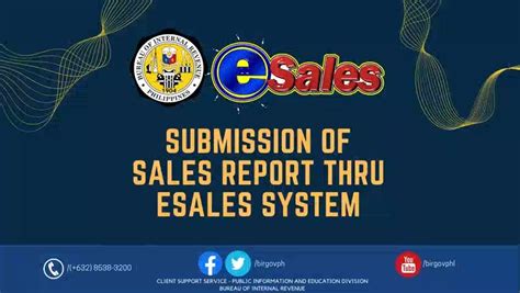 Know More About The Submission Of Esales Report Through Esales System Access The Esales System