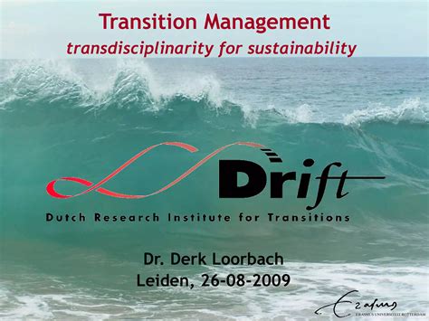 Transition Management And Resilience Ppt