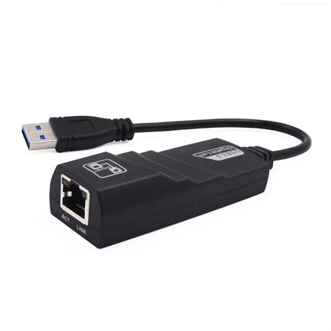 USB Ethernet Adapter Network Card USB To RJ Lan Gigabit Internet For Computer For Macbook