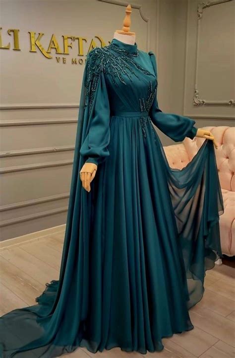 صور فساتين سهرة 2024 فستان سهرة للمحجبات مجلة ميكساتك In 2024