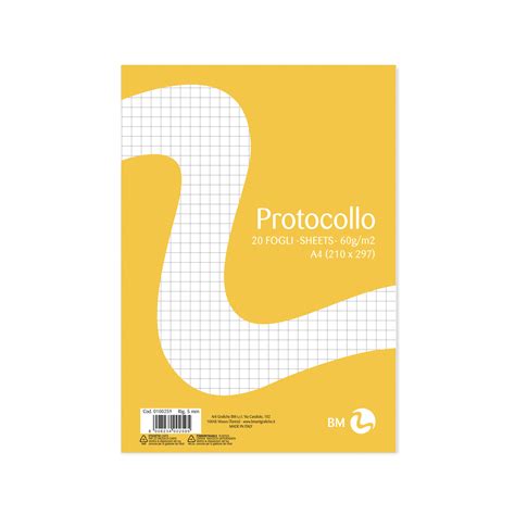Fogli Protocollo Catalogo Bm Be More