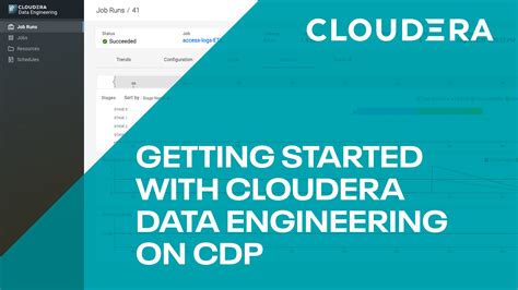 Getting Started With Cloudera Data Engineering On Cloudera Tutorials Cloudera