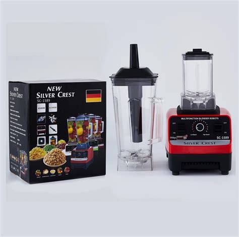 4500w Powerful Smoothie Blender Silvercrest Blender Frozen Drinks
