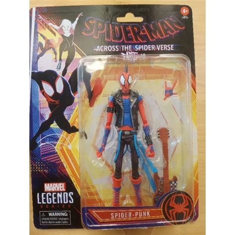 『致格殿』marvel Legends 蜘蛛人 穿越新宇宙 龐克蜘蛛人 Spider Punk 全新現貨 蝦皮購物